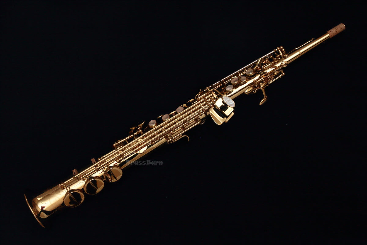 2025 Yanagisawa S-WO1 (SWO1) Brass Soprano Saxophone – BrassBarn